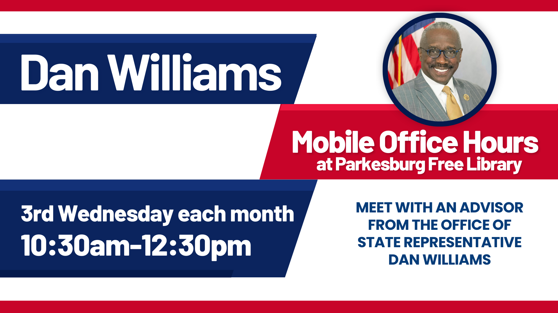 State Rep Dan Williams Mobile Office Hours at Parkesburg Free Library ...